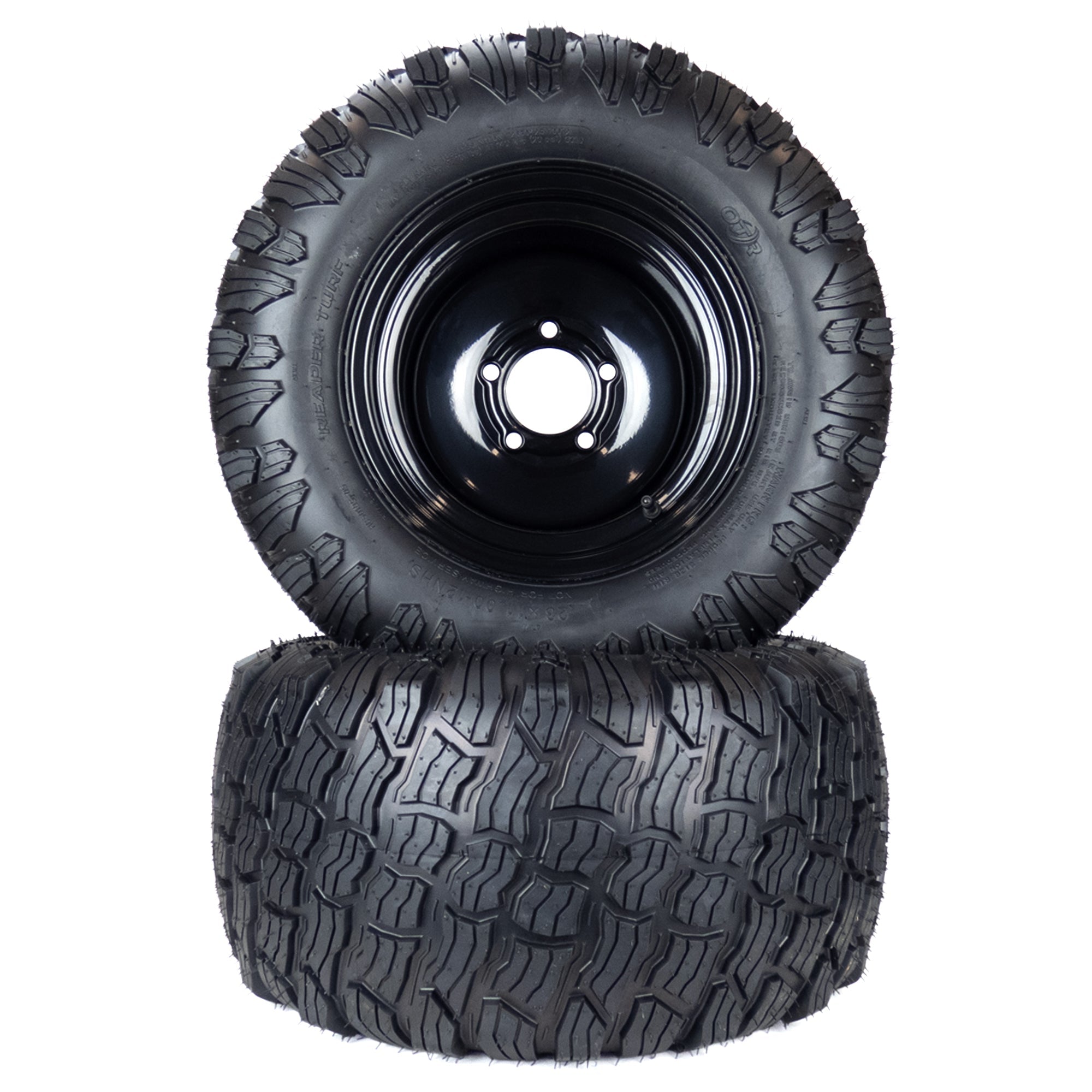 (2) Reaper Turf Tire Assemblies 23x11.00-12 Fits Bad Boy Maverick Revo ...