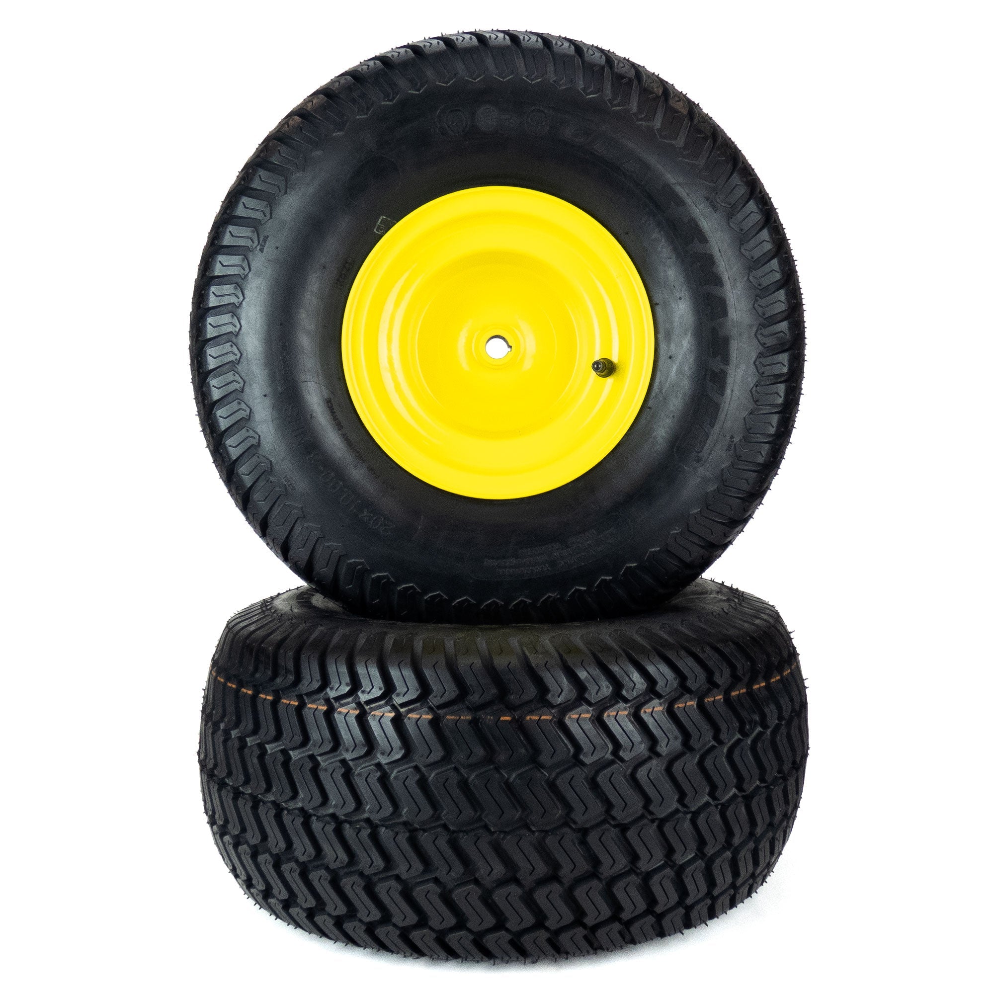 (2) Rear Wheel Assemblies 20x10.00-8 fits John Deere Replaces GY20637 ...