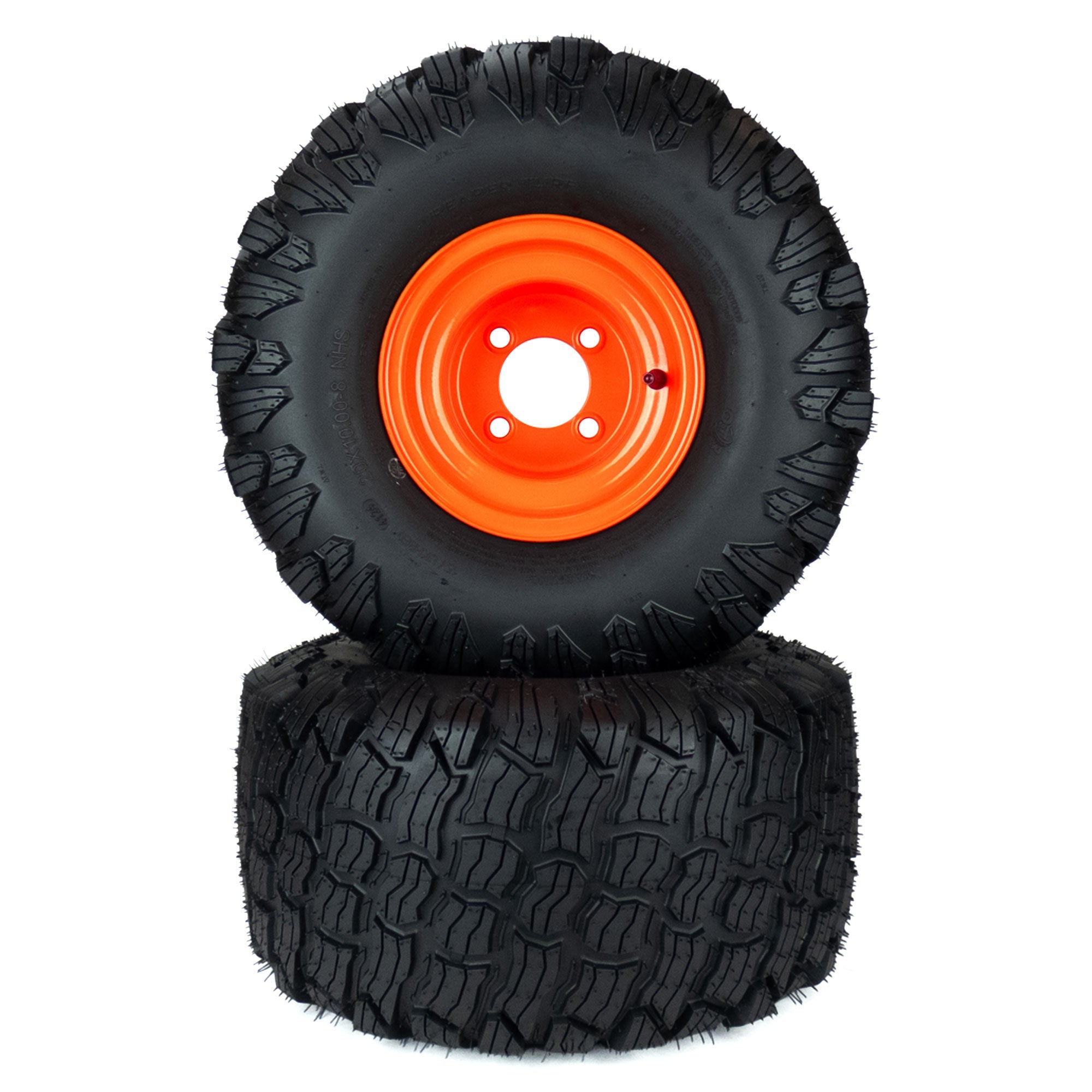 (2) Reaper Turf Tire Assemblies 20x10.00-8 Fits Bad Boy ZT Elite 2007 ...