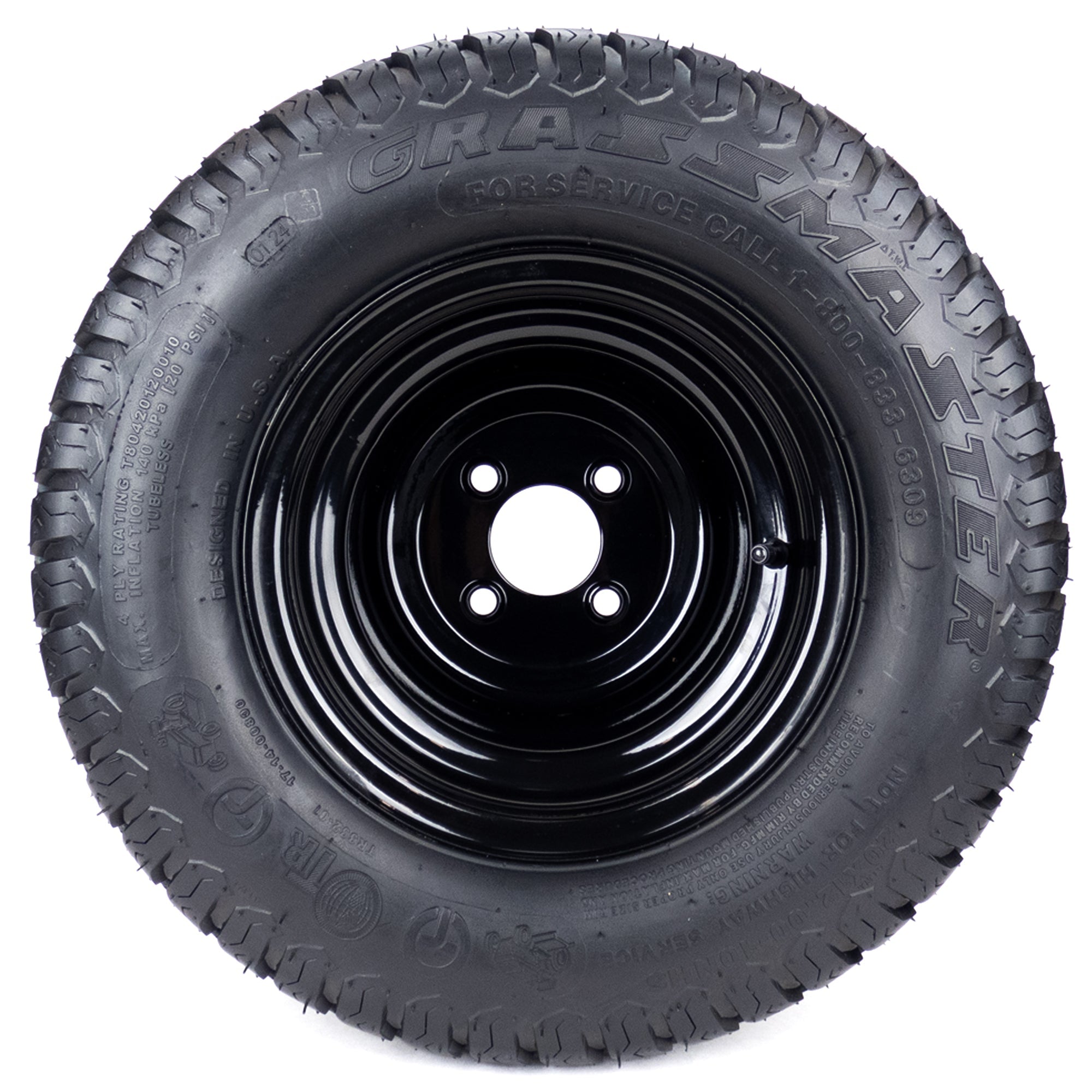 (1) Wide Stance Turf Tire Assembly 20x12.00-10 Fits Scag Liberty 61" 4 ...