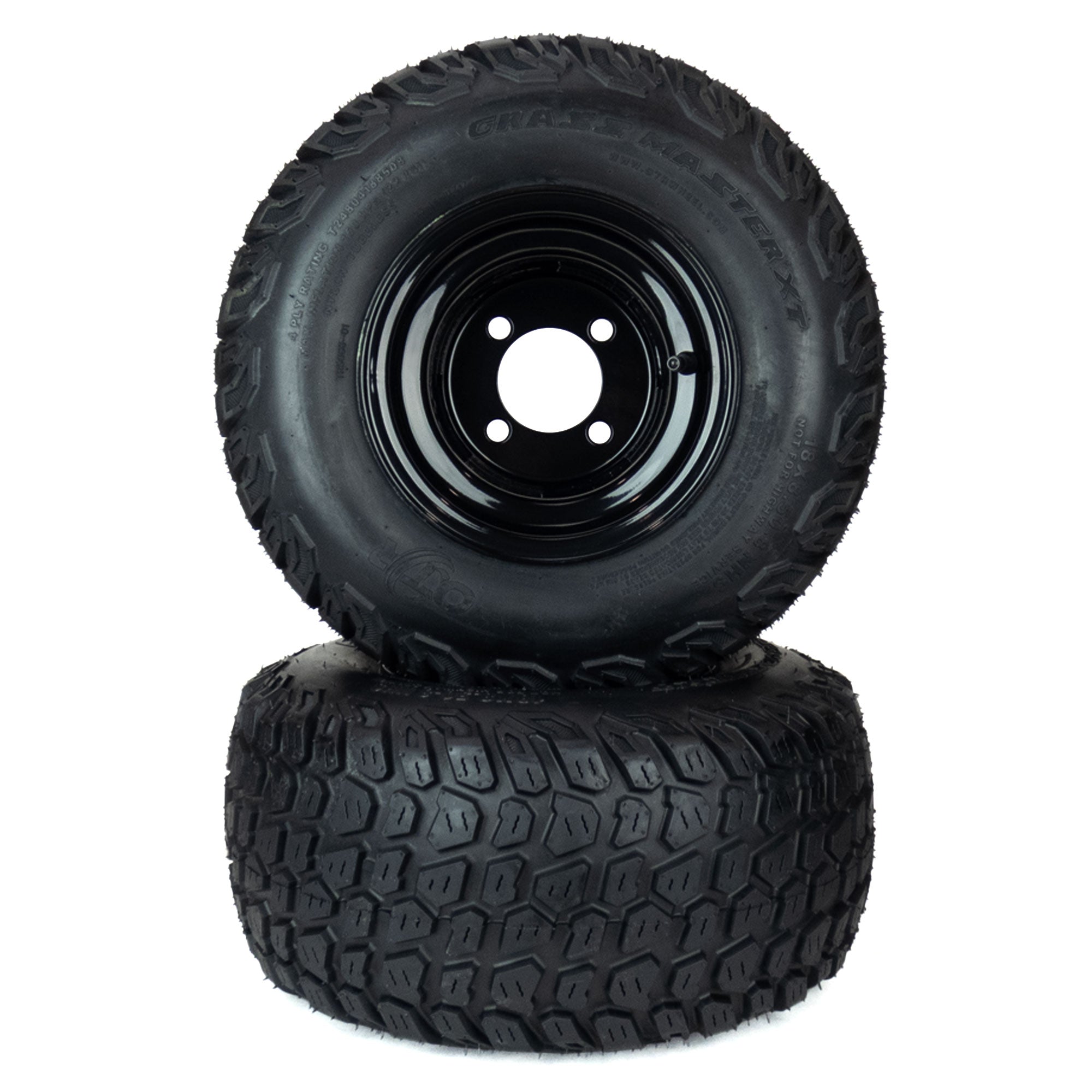 (2) Grassmaster XT Tire Assemblies 18x8.50-8 Fits BigDog Alpha 42" 52 ...