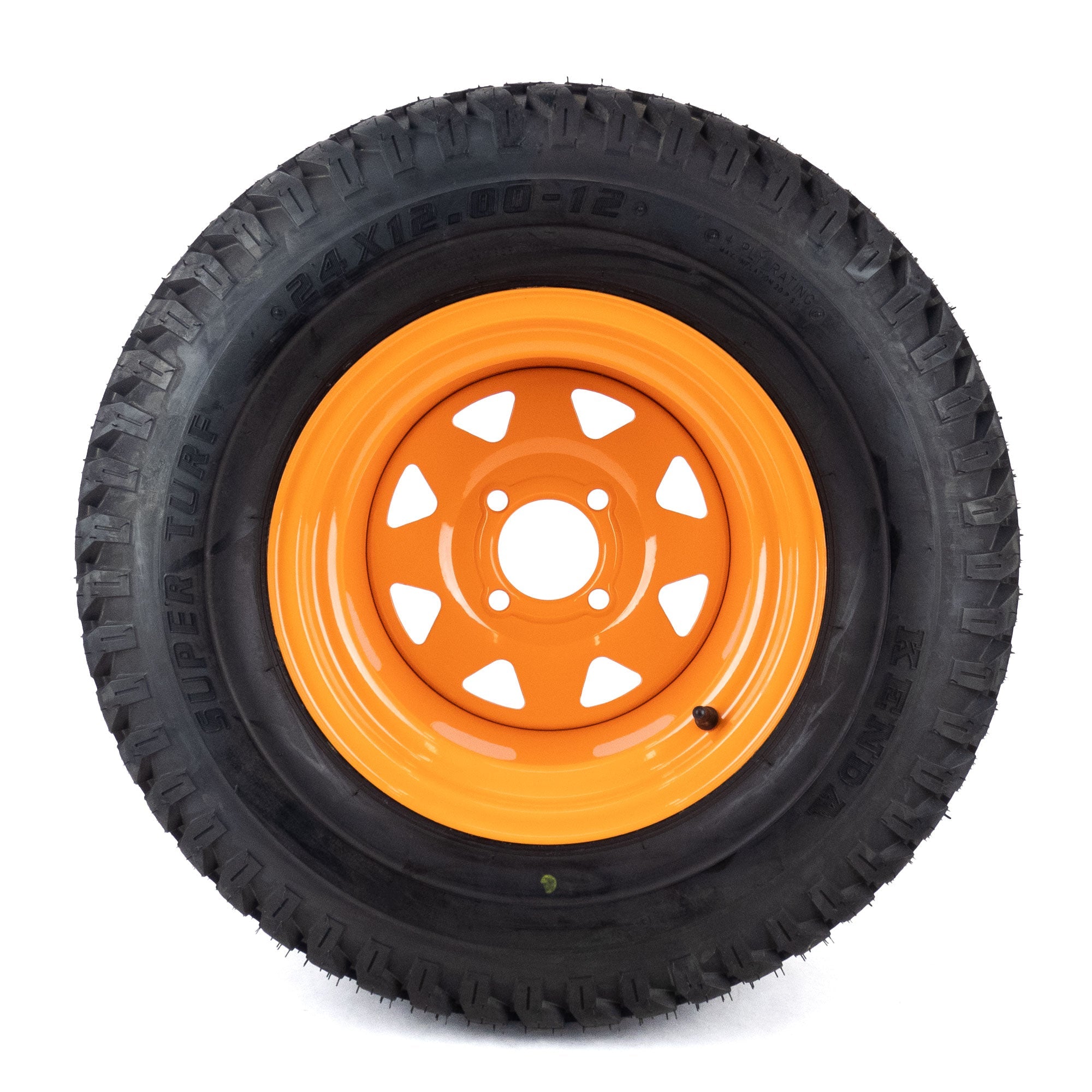 (1) Rear Super Turf Tire Assembly 24x12.00-12 Fits Scag Turf Tiger 481 ...