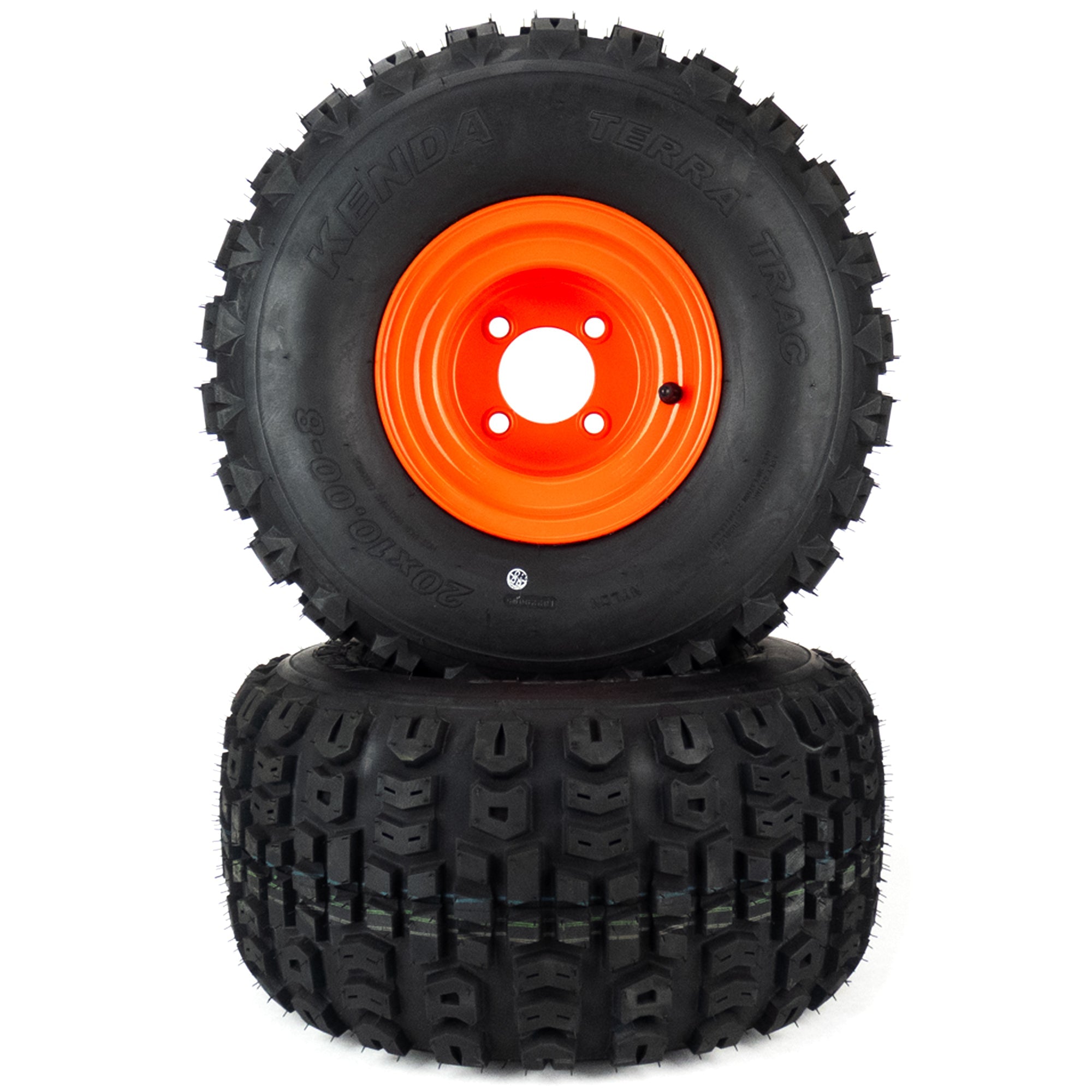 (2) All Terrain Tire Assemblies 20x10.00-8 Fits Bad Boy ZT Elite 2007 ...