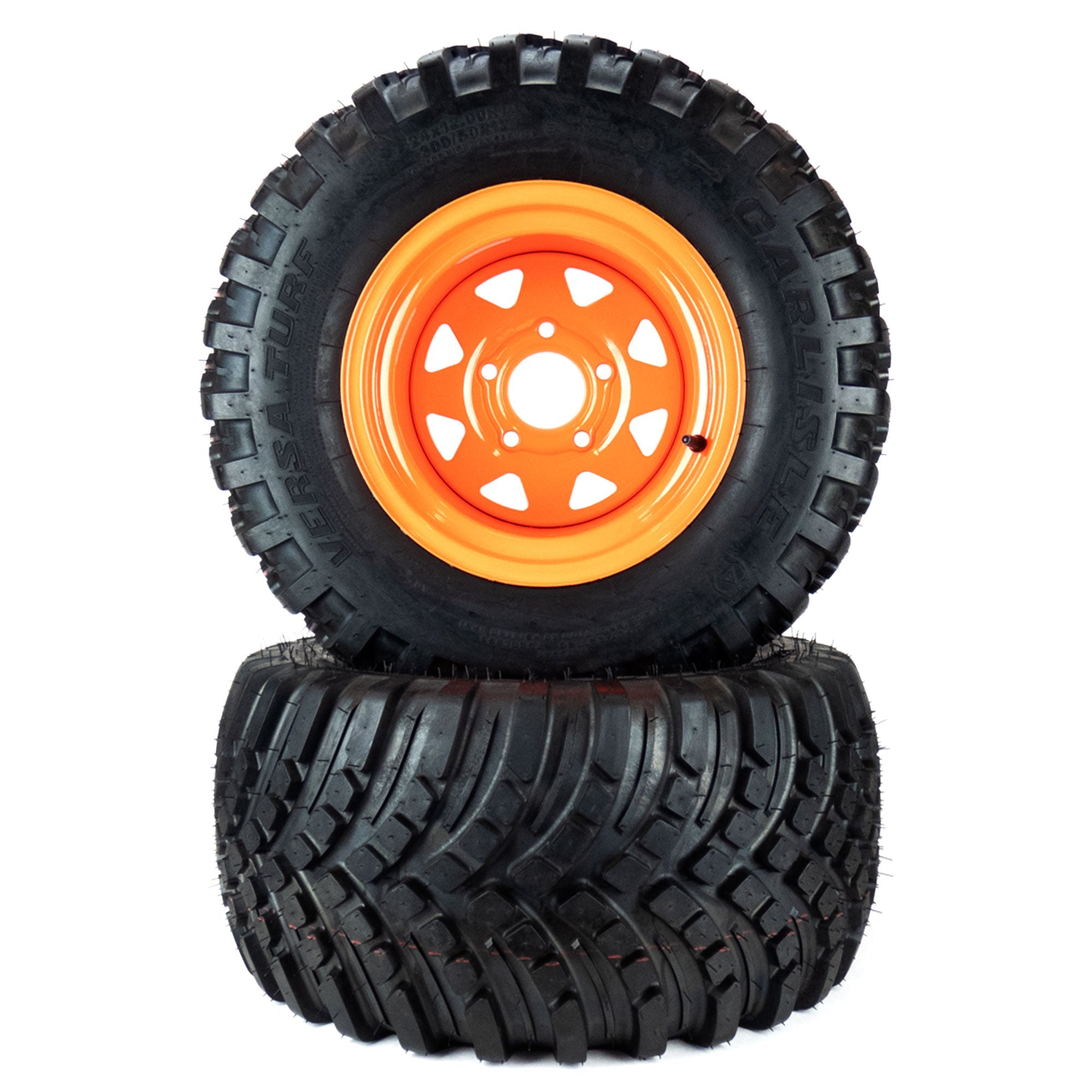 (2) Versa Turf Tire Assemblies 24x12.00-12 Fits Scag Cheetah 61" 72" 4 ...